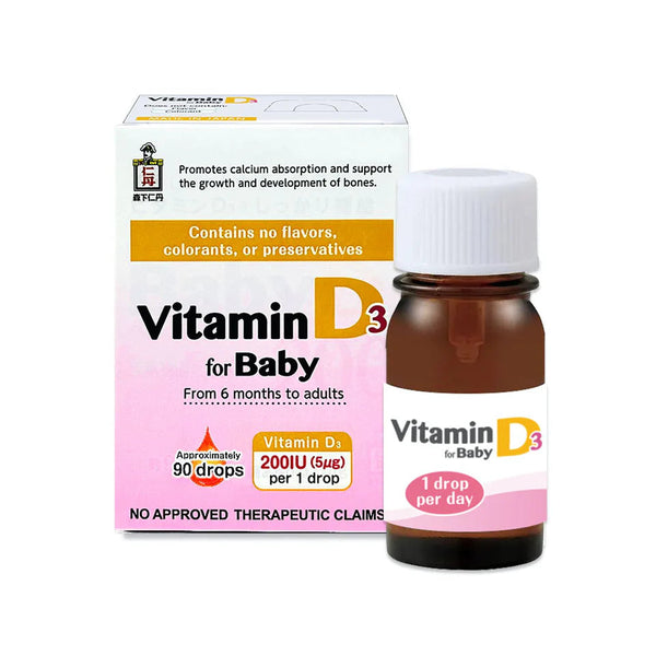 Vitamin D3 Drops for Babies – About Moms and Baby